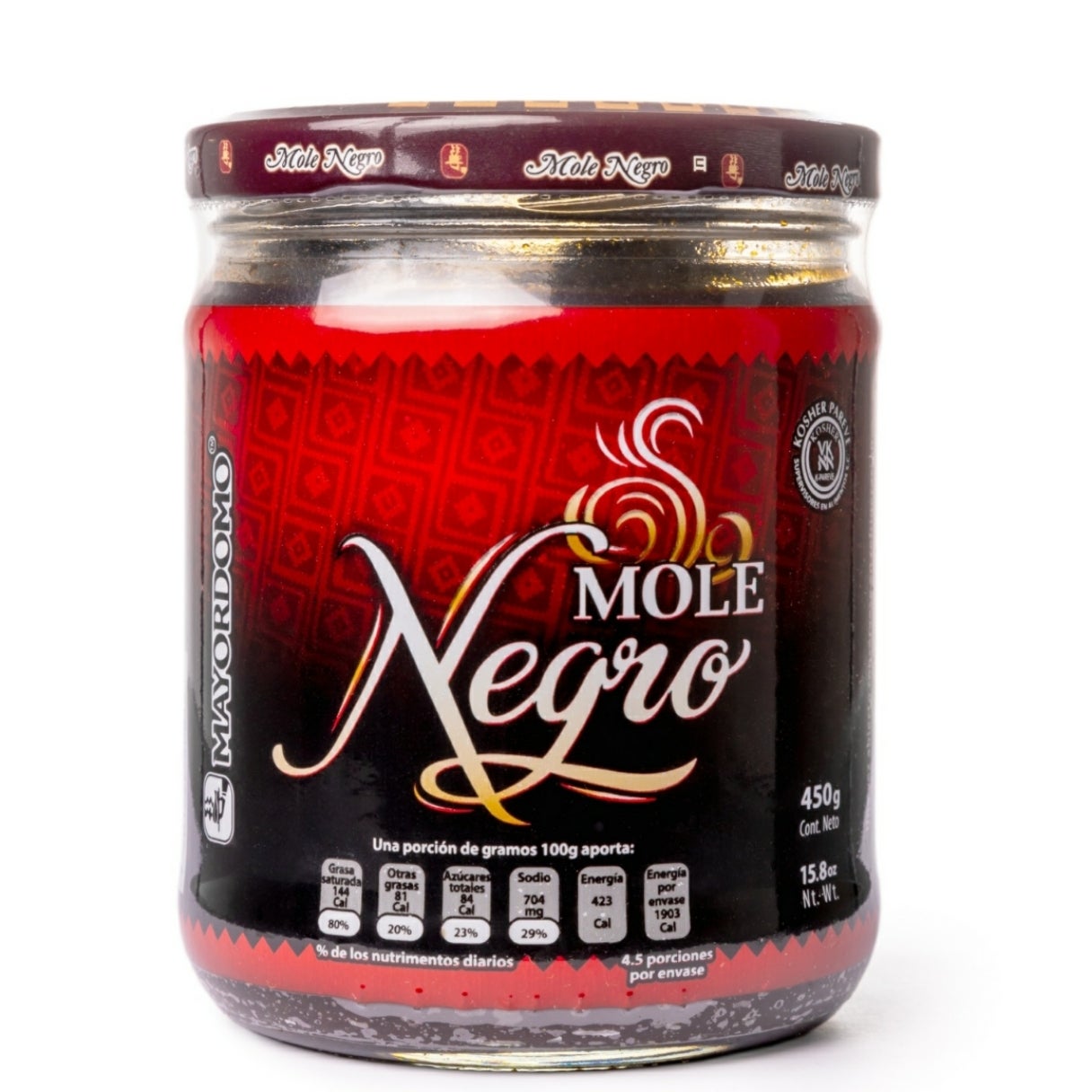Mole Negro Mayordomo Traditional Mexican Mole Sauce 450 Grams | Hilo De ...
